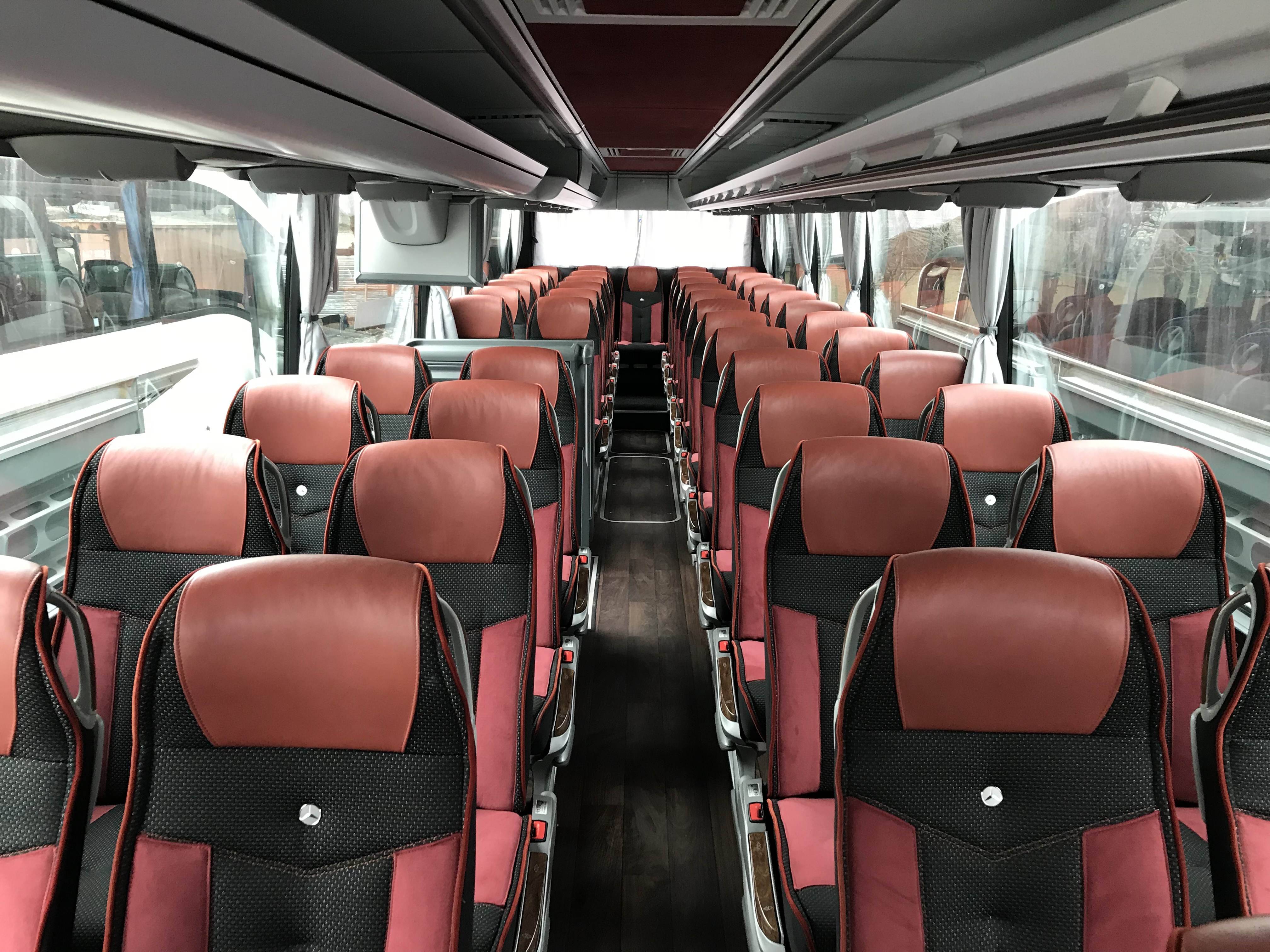 Minsk chauffeured 50-55 seater motor coach bus rental, hire with a ...